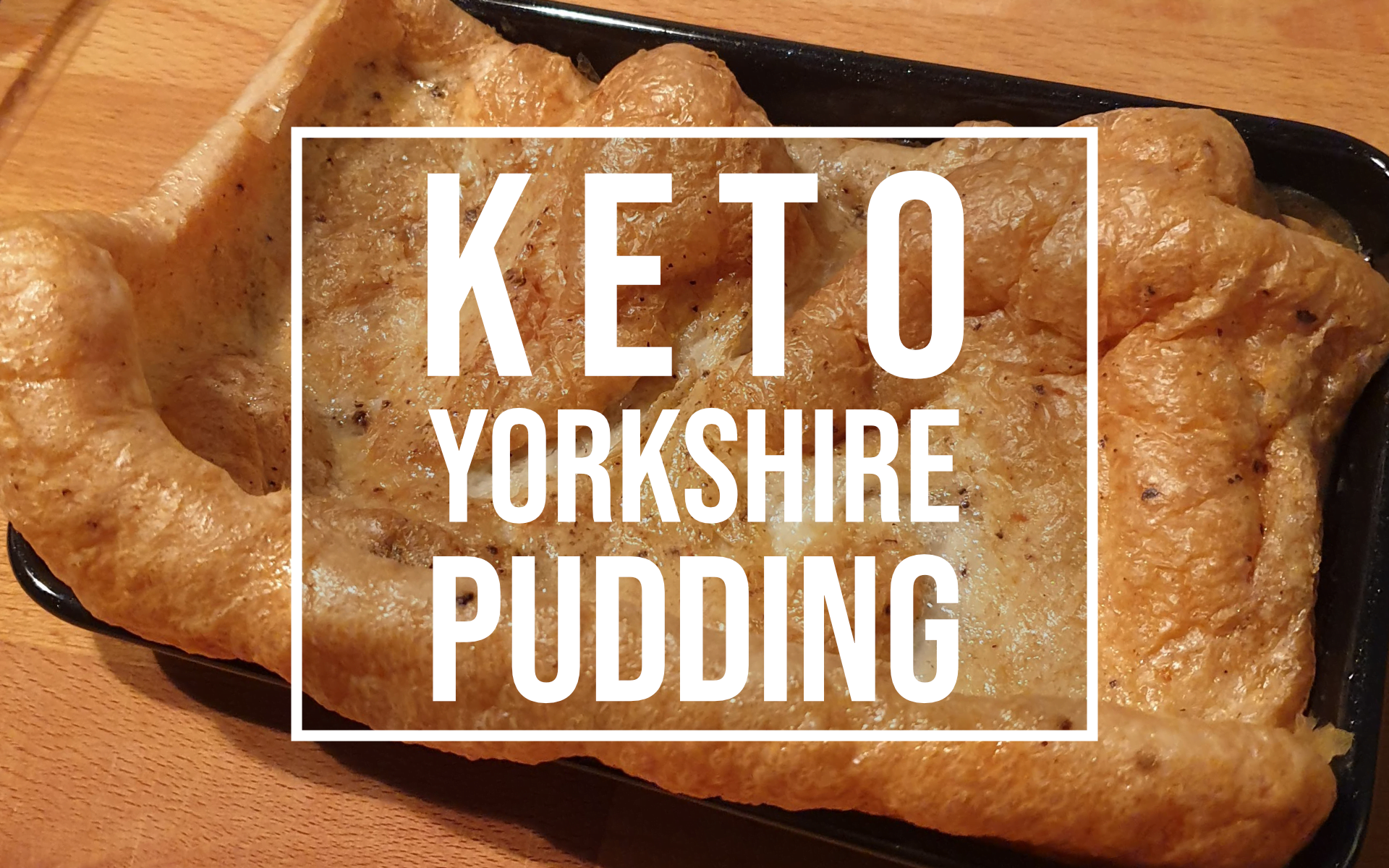 Keto Yorkshire Pudding Recipe Easy Low Carb Mix Addtoketo UK 